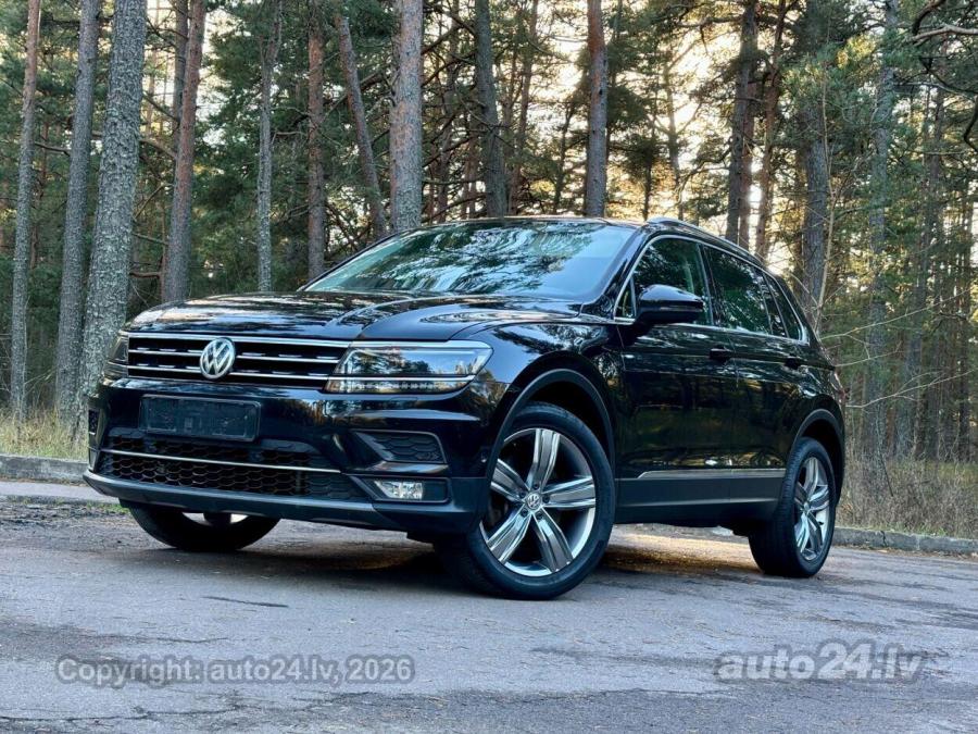 Melns Volkswagen Tiguan 2018 Tallina, ar dzinēja tilpumu 2.00 L un nobraukumu 166 tūkst. km par 18900 €, foto 1 vietnē AUTOMOTO.COM.LV