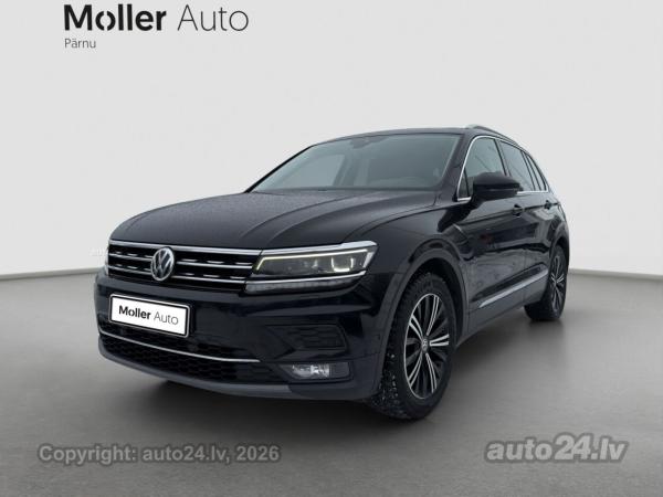 Melns Volkswagen Tiguan 2018 Pērnava, ar dzinēja tilpumu 1.40 L un nobraukumu 215 tūkst. km par 14900 €, foto 1 vietnē AUTOMOTO.COM.LV