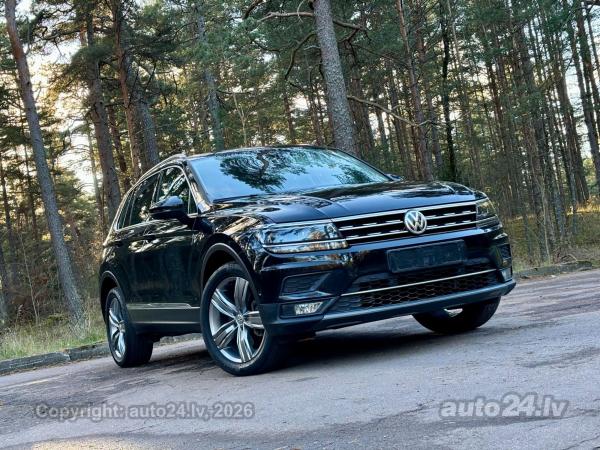 Black Volkswagen Tiguan 2018 in Tallinn, with an engine capacity of 2.00 L and mileage of 166 thousand km for 17900 €, photo 2 on AUTOMOTO.COM.LV