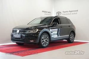 Melns Volkswagen Tiguan 2018 Tartu, ar dzinēja tilpumu 2.00 L un nobraukumu 182 tūkst. km par 15790 €, foto  vietnē AUTOMOTO.COM.LV