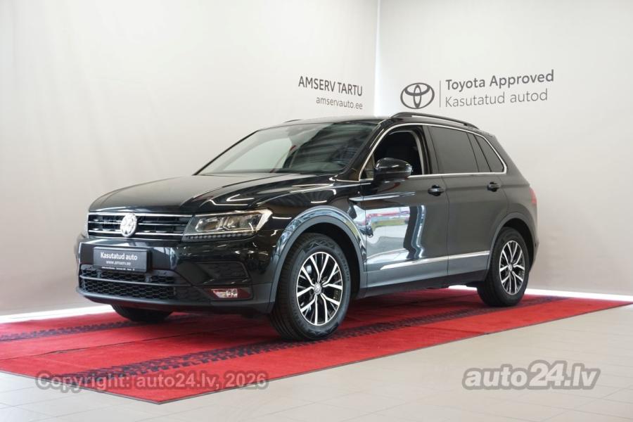 Black Volkswagen Tiguan 2018 in Tartu, with an engine capacity of 2.00 L and mileage of 182 thousand km for 15790 €, photo 1 on AUTOMOTO.COM.LV