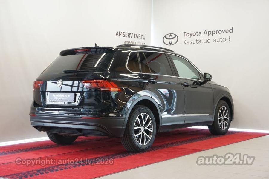 Black Volkswagen Tiguan 2018 in Tartu, with an engine capacity of 2.00 L and mileage of 182 thousand km for 15790 €, photo 3 on AUTOMOTO.COM.LV