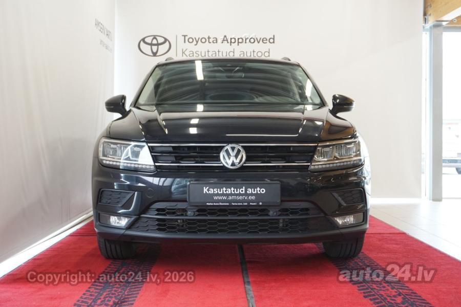 Black Volkswagen Tiguan 2018 in Tartu, with an engine capacity of 2.00 L and mileage of 182 thousand km for 15790 €, photo 6 on AUTOMOTO.COM.LV