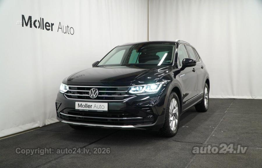 Melns Volkswagen Tiguan 2021 Tallina, ar dzinēja tilpumu 1.50 L un nobraukumu 54 tūkst. km par 25900 €, foto 2 vietnē AUTOMOTO.COM.LV