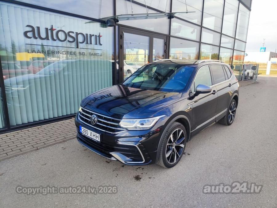 Black Volkswagen Tiguan 2022 in Tartu, with an engine capacity of 1.50 L and mileage of 63 thousand km for 29990 €, photo 1 on AUTOMOTO.COM.LV