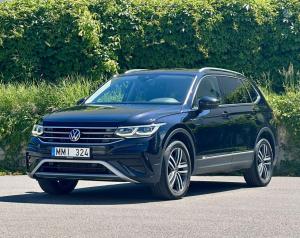Melns Volkswagen Tiguan 2023 Viļņa, ar dzinēja tilpumu 1.50 L un nobraukumu 97 tūkst. km par 26900 €, foto  vietnē AUTOMOTO.COM.LV