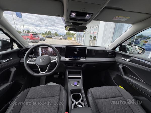 Black Volkswagen Tiguan 2026 in Viljandi, with an engine capacity of 1.50 L and mileage of 0 thousand km for 37576 €, photo 7 on AUTOMOTO.COM.LV