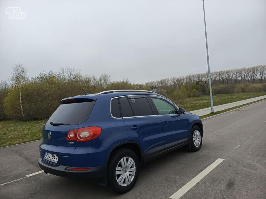 Blue Volkswagen Tiguan 2008 in Klaipeda, with an engine capacity of 1.40 L and mileage of 188 thousand km for 4100 €, photo 5 on AUTOMOTO.COM.LV