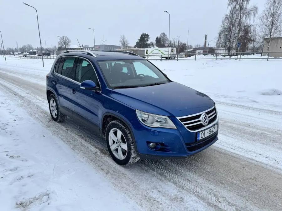 Синий Фольксваген Тигуан 2008 в Резекне, объемом двигателя 2.00 л и пробегом 287 тыс. км за 6300 €, фото 8 на AUTOMOTO.COM.LV