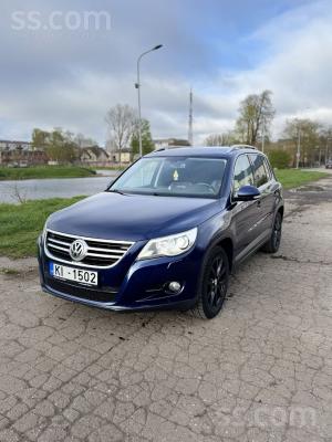 Zils Volkswagen Tiguan 2009 Liepāja, ar dzinēja tilpumu 2.00 L un nobraukumu 195 tūkst. km par 4100 €, foto 1 vietnē AUTOMOTO.COM.LV