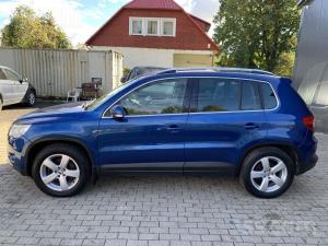 Blue Volkswagen Tiguan 2009 in Riga, with an engine capacity of 2.00 L and mileage of 311 thousand km for 4700 €, photo 4 on AUTOMOTO.COM.LV