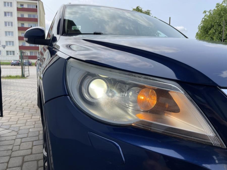 Blue Volkswagen Tiguan 2009 in Riga, with an engine capacity of 2.00 L and mileage of 368 thousand km for 4990 €, photo 10 on AUTOMOTO.COM.LV
