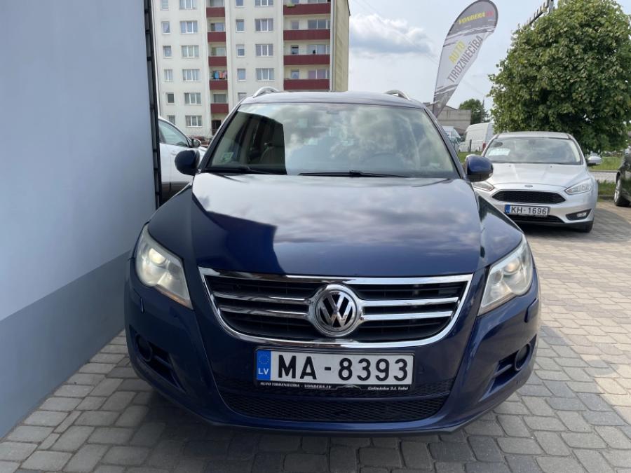 Blue Volkswagen Tiguan 2009 in Riga, with an engine capacity of 2.00 L and mileage of 368 thousand km for 4990 €, photo 15 on AUTOMOTO.COM.LV