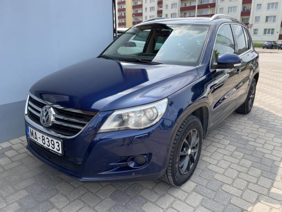 Blue Volkswagen Tiguan 2009 in Riga, with an engine capacity of 2.00 L and mileage of 368 thousand km for 4990 €, photo 16 on AUTOMOTO.COM.LV