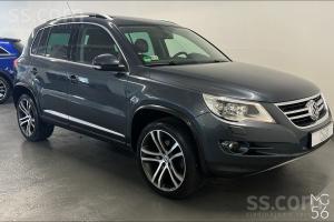 Blue Volkswagen Tiguan 2010 in Riga, with an engine capacity of 2.00 L and mileage of 205 thousand km for 7990 €, photo 4 on AUTOMOTO.COM.LV