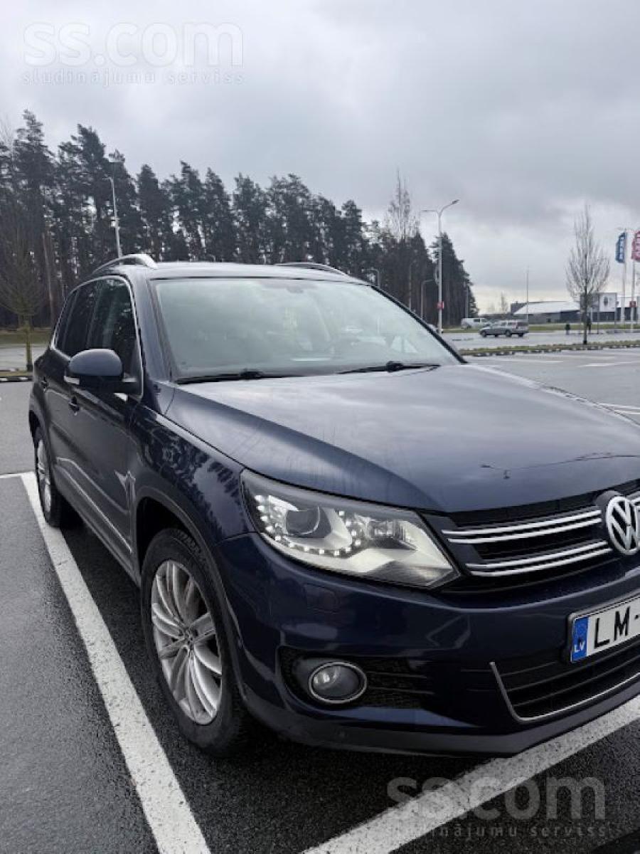 Zils Volkswagen Tiguan 2011 Rīga, ar dzinēja tilpumu 2.00 L un nobraukumu 273 tūkst. km par 10250 €, foto 2 vietnē AUTOMOTO.COM.LV
