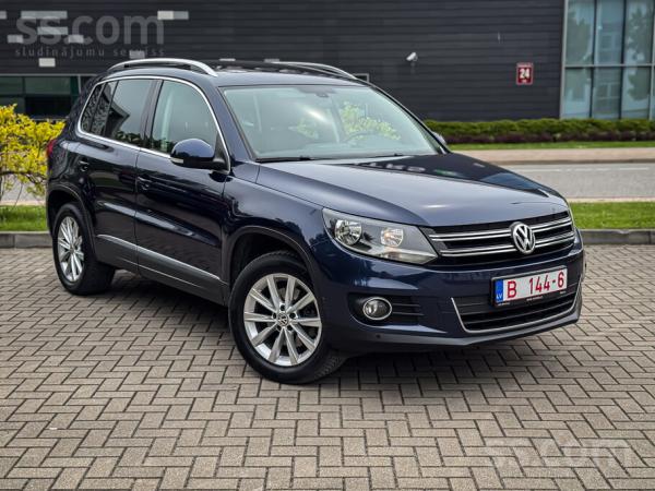 Blue Volkswagen Tiguan 2012 in Jelgava, with an engine capacity of 1.40 L and mileage of 0 thousand km for 6900 €, photo 1 on AUTOMOTO.COM.LV
