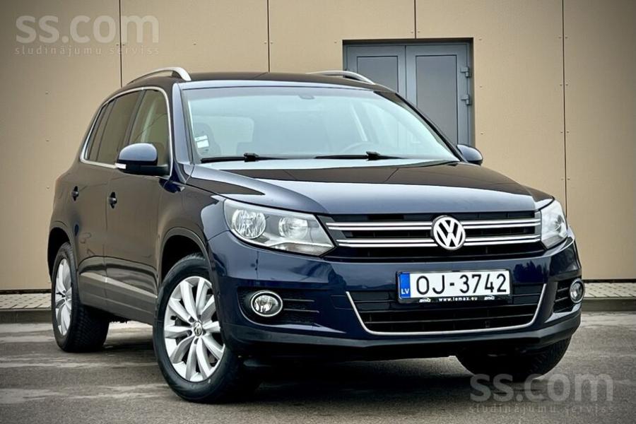 Zils Volkswagen Tiguan 2012 Tukums, ar dzinēja tilpumu 2.00 L un nobraukumu 205 tūkst. km par 9700 €, foto 1 vietnē AUTOMOTO.COM.LV