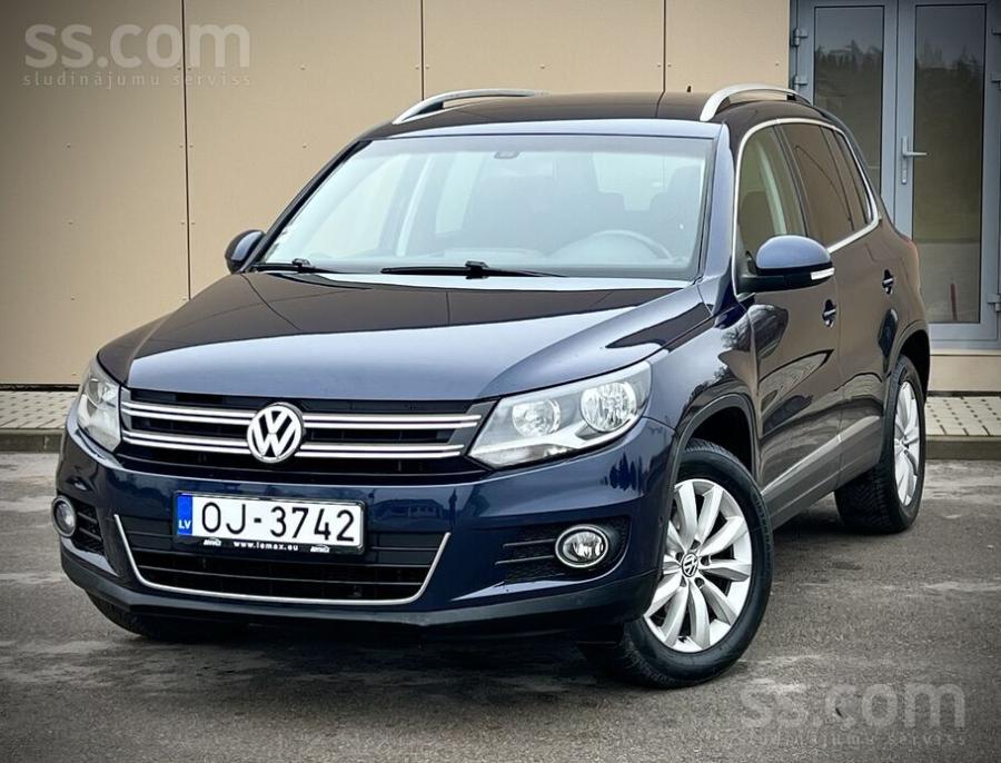 Zils Volkswagen Tiguan 2012 Tukums, ar dzinēja tilpumu 2.00 L un nobraukumu 205 tūkst. km par 9700 €, foto 2 vietnē AUTOMOTO.COM.LV