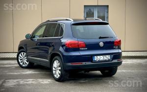 Blue Volkswagen Tiguan 2012 in Tukums, with an engine capacity of 2.00 L and mileage of 205 thousand km for 9500 €, photo 6 on AUTOMOTO.COM.LV
