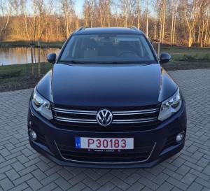 Blue Volkswagen Tiguan 2012 in Utena, with an engine capacity of 1.39 L and mileage of 260 thousand km for 6750 €, photo 2 on AUTOMOTO.COM.LV
