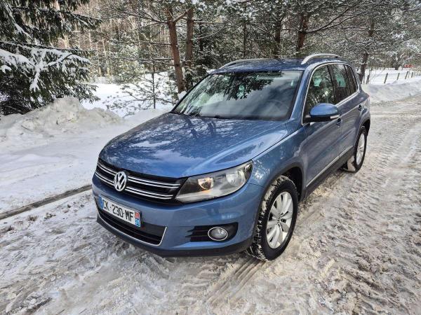 Blue Volkswagen Tiguan 2012 in Taurage, with an engine capacity of 1.97 L and mileage of 298 thousand km for 8200 €, photo 1 on AUTOMOTO.COM.LV