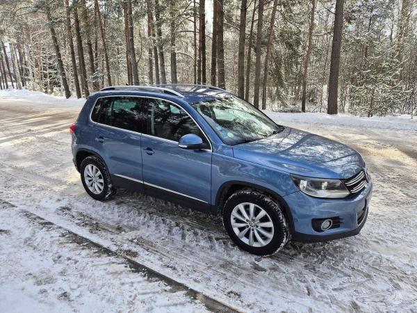 Blue Volkswagen Tiguan 2012 in Taurage, with an engine capacity of 1.97 L and mileage of 298 thousand km for 8200 €, photo 4 on AUTOMOTO.COM.LV