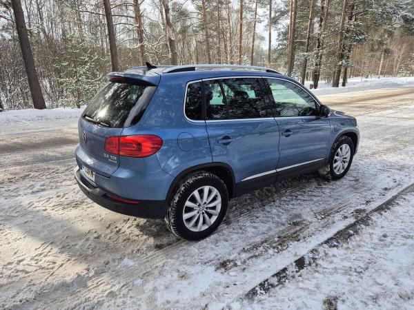 Blue Volkswagen Tiguan 2012 in Taurage, with an engine capacity of 1.97 L and mileage of 298 thousand km for 8200 €, photo 5 on AUTOMOTO.COM.LV