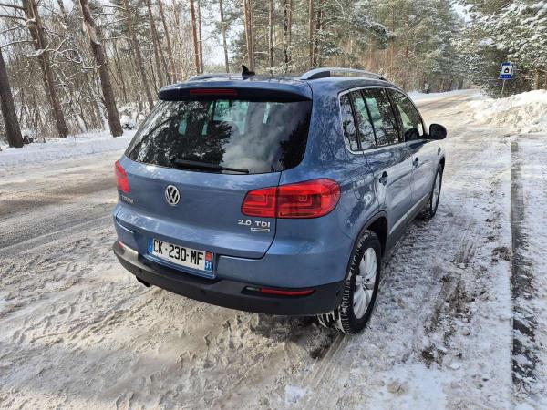 Blue Volkswagen Tiguan 2012 in Taurage, with an engine capacity of 1.97 L and mileage of 298 thousand km for 8200 €, photo 6 on AUTOMOTO.COM.LV