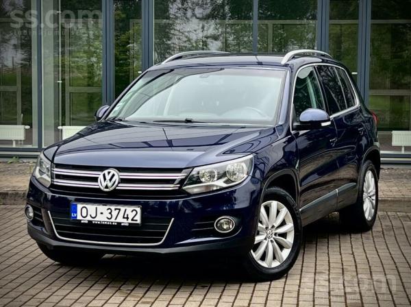 Blue Volkswagen Tiguan 2012 in Tukums, with an engine capacity of 2.00 L and mileage of 205 thousand km for 8900 €, photo 2 on AUTOMOTO.COM.LV
