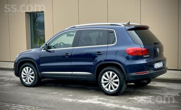 Zils Volkswagen Tiguan 2012 Tukums, ar dzinēja tilpumu 2.00 L un nobraukumu 205 tūkst. km par 8600 €, foto 4 vietnē AUTOMOTO.COM.LV
