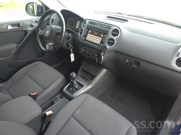 Zils Volkswagen Tiguan 2012 Kuldīga, ar dzinēja tilpumu 1.40 L un nobraukumu 213 tūkst. km par 7000 €, foto 7 vietnē AUTOMOTO.COM.LV