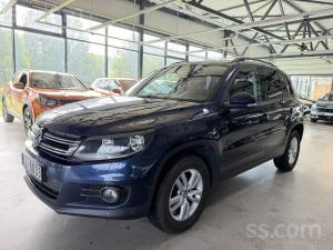 Zils Volkswagen Tiguan 2012 Rīga, ar dzinēja tilpumu 2.00 L un nobraukumu 266 tūkst. km par 6300 €, foto  vietnē AUTOMOTO.COM.LV
