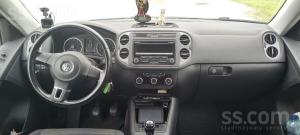 Blue Volkswagen Tiguan 2012 in Saldus, with an engine capacity of 1.40 L and mileage of 251 thousand km for 5300 €, photo 8 on AUTOMOTO.COM.LV