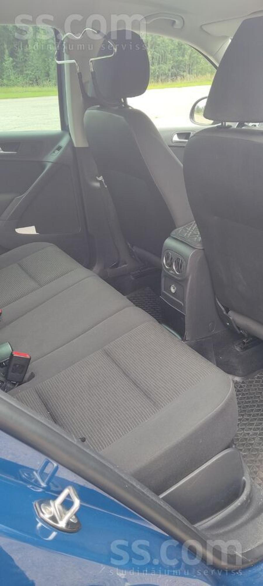 Blue Volkswagen Tiguan 2012 in Saldus, with an engine capacity of 1.40 L and mileage of 251 thousand km for 5300 €, photo 10 on AUTOMOTO.COM.LV