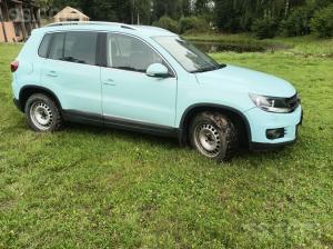 Zils Volkswagen Tiguan 2012 Valka, ar dzinēja tilpumu 2.00 L un nobraukumu 138 tūkst. km par 5900 €, foto 5 vietnē AUTOMOTO.COM.LV