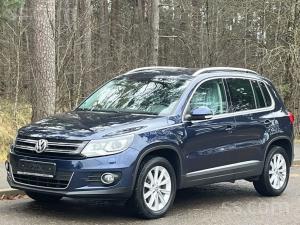 Zils Volkswagen Tiguan 2013 Valmiera, ar dzinēja tilpumu 2.00 L un nobraukumu 274 tūkst. km par 25900 €, foto 1 vietnē AUTOMOTO.COM.LV