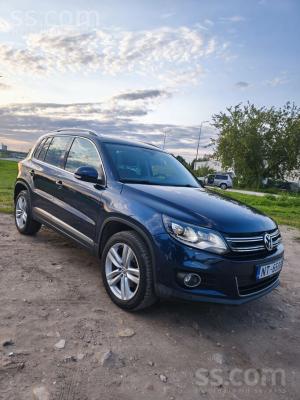 Blue Volkswagen Tiguan 2013 in Riga, with an engine capacity of 2.00 L and mileage of 155 thousand km for 12500 €, photo 3 on AUTOMOTO.COM.LV