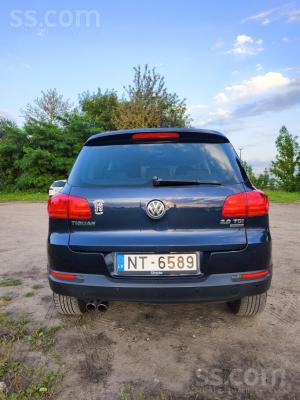 Blue Volkswagen Tiguan 2013 in Riga, with an engine capacity of 2.00 L and mileage of 155 thousand km for 12500 €, photo 7 on AUTOMOTO.COM.LV