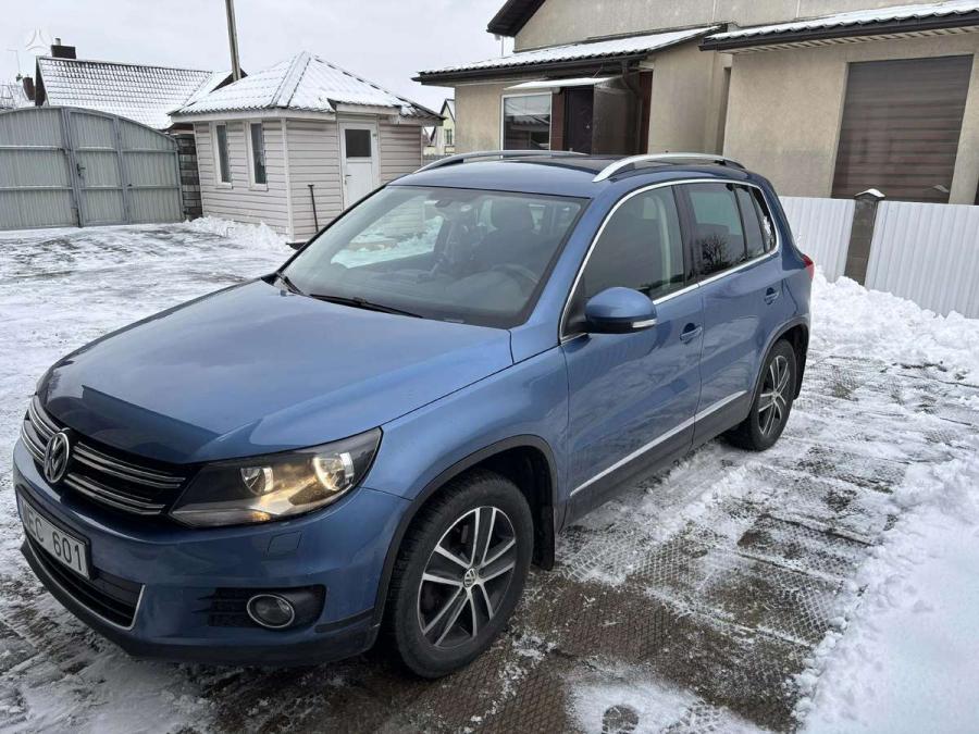 Zils Volkswagen Tiguan 2013 Kauņa, ar dzinēja tilpumu 1.39 L un nobraukumu 228 tūkst. km par 8500 €, foto 1 vietnē AUTOMOTO.COM.LV