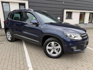 Blue Volkswagen Tiguan 2013 in Kaunas, with an engine capacity of 1.97 L and mileage of 240 thousand km for 9900 €, photo 5 on AUTOMOTO.COM.LV