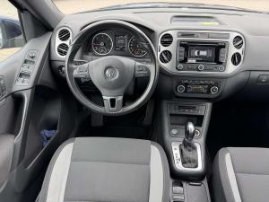 Blue Volkswagen Tiguan 2013 in Kaunas, with an engine capacity of 1.97 L and mileage of 240 thousand km for 9900 €, photo 14 on AUTOMOTO.COM.LV
