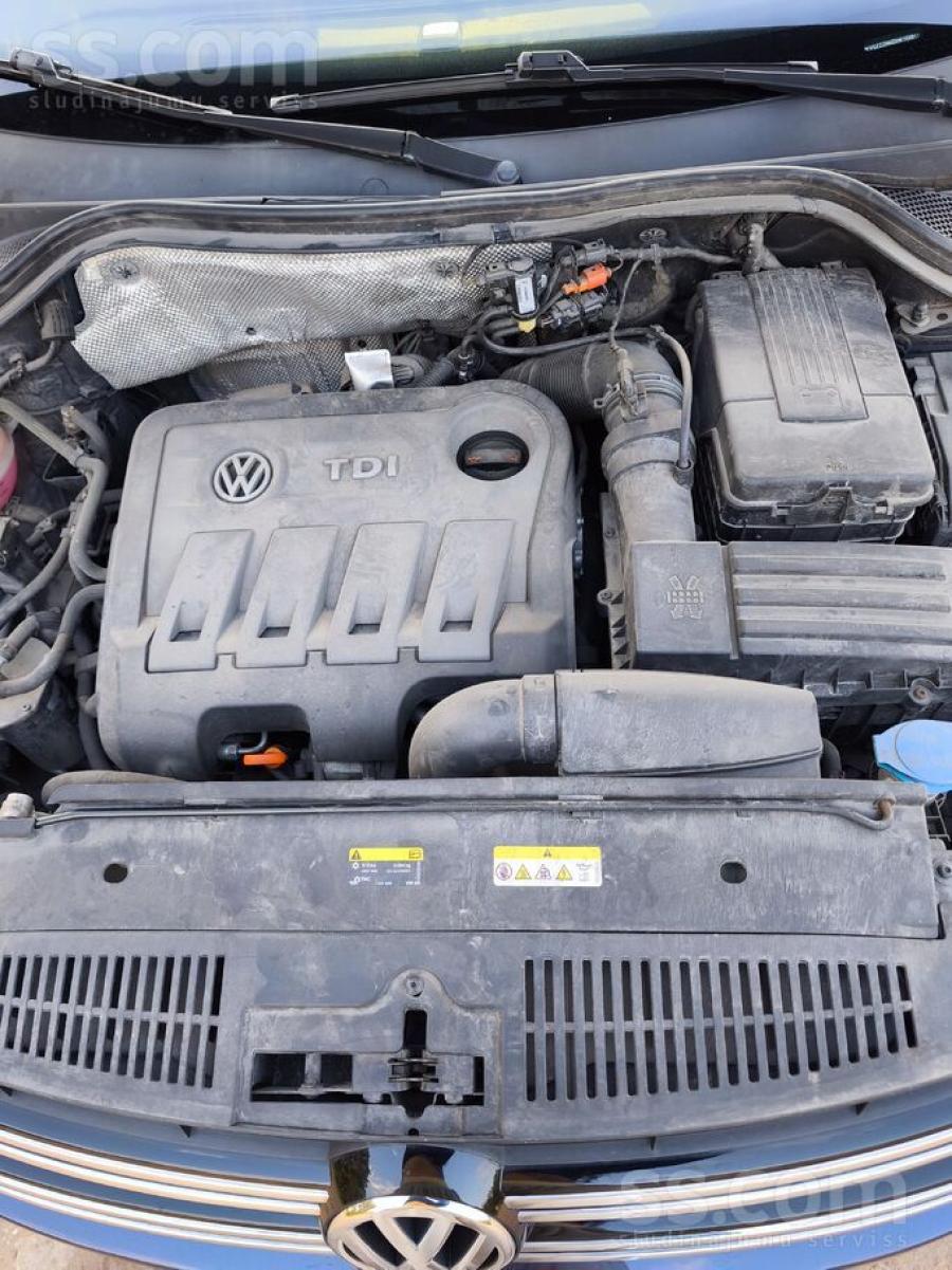 Blue Volkswagen Tiguan 2013 in Riga, with an engine capacity of 2.00 L and mileage of 155 thousand km for 10200 €, photo 16 on AUTOMOTO.COM.LV