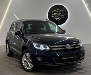 Blue Volkswagen Tiguan 2013 in Marijampole, with an engine capacity of 1.97 L and mileage of 261 thousand km for 10750 €, photo  on AUTOMOTO.COM.LV