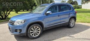 Blue Volkswagen Tiguan 2013 in Tukums, with an engine capacity of 2.00 L and mileage of 258 thousand km for 8350 €, photo  on AUTOMOTO.COM.LV