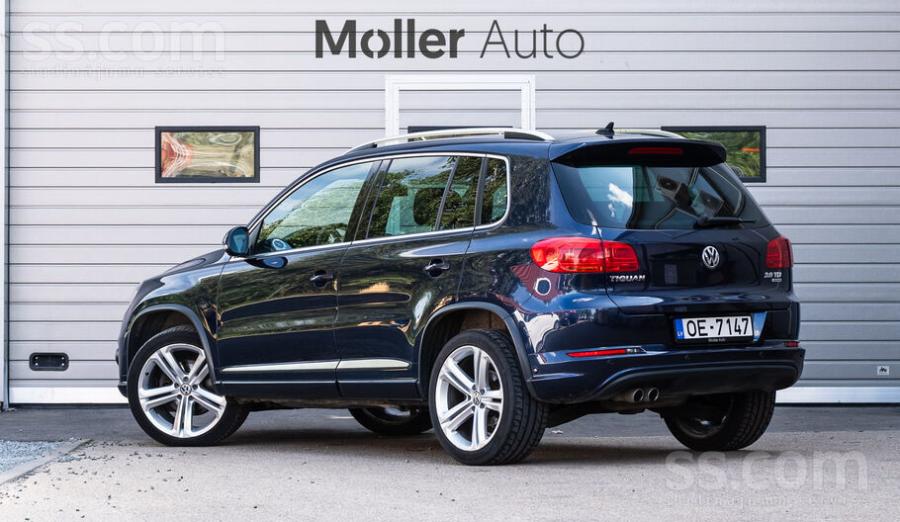 Zils Volkswagen Tiguan 2015 Jelgava, ar dzinēja tilpumu 2.00 L un nobraukumu 229 tūkst. km par 12950 €, foto 3 vietnē AUTOMOTO.COM.LV