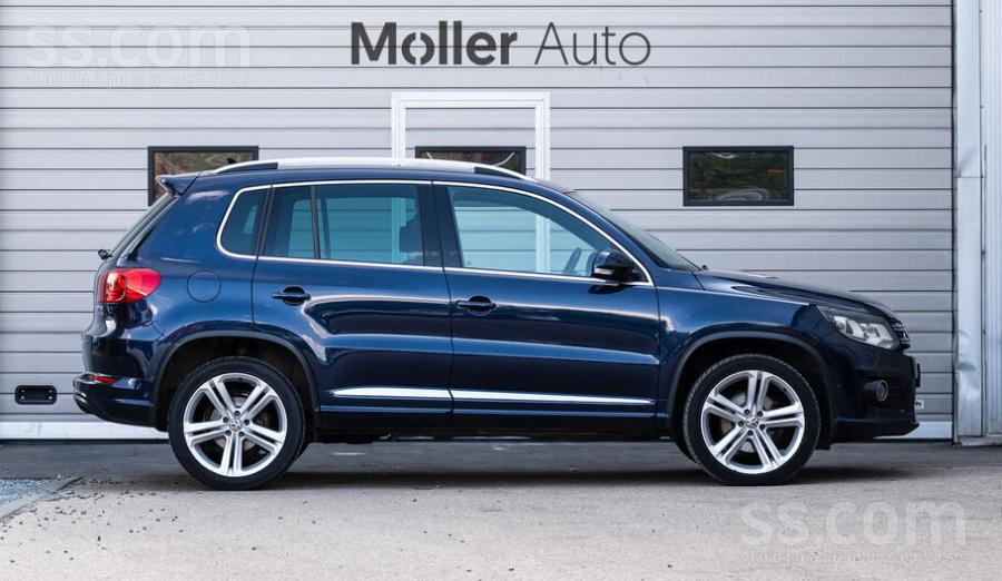Zils Volkswagen Tiguan 2015 Jelgava, ar dzinēja tilpumu 2.00 L un nobraukumu 229 tūkst. km par 12950 €, foto 5 vietnē AUTOMOTO.COM.LV
