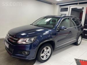 Blue Volkswagen Tiguan 2016 in Jekabpils, with an engine capacity of 2.00 L and mileage of 182 thousand km for 15900 €, photo  on AUTOMOTO.COM.LV
