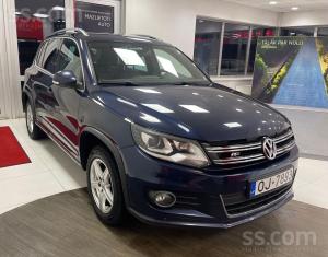 Blue Volkswagen Tiguan 2016 in Jekabpils, with an engine capacity of 2.00 L and mileage of 182 thousand km for 15900 €, photo 5 on AUTOMOTO.COM.LV