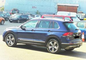 Blue Volkswagen Tiguan 2016 in Vilnius, with an engine capacity of 2.00 L and mileage of 134 thousand km for 17545 €, photo 7 on AUTOMOTO.COM.LV